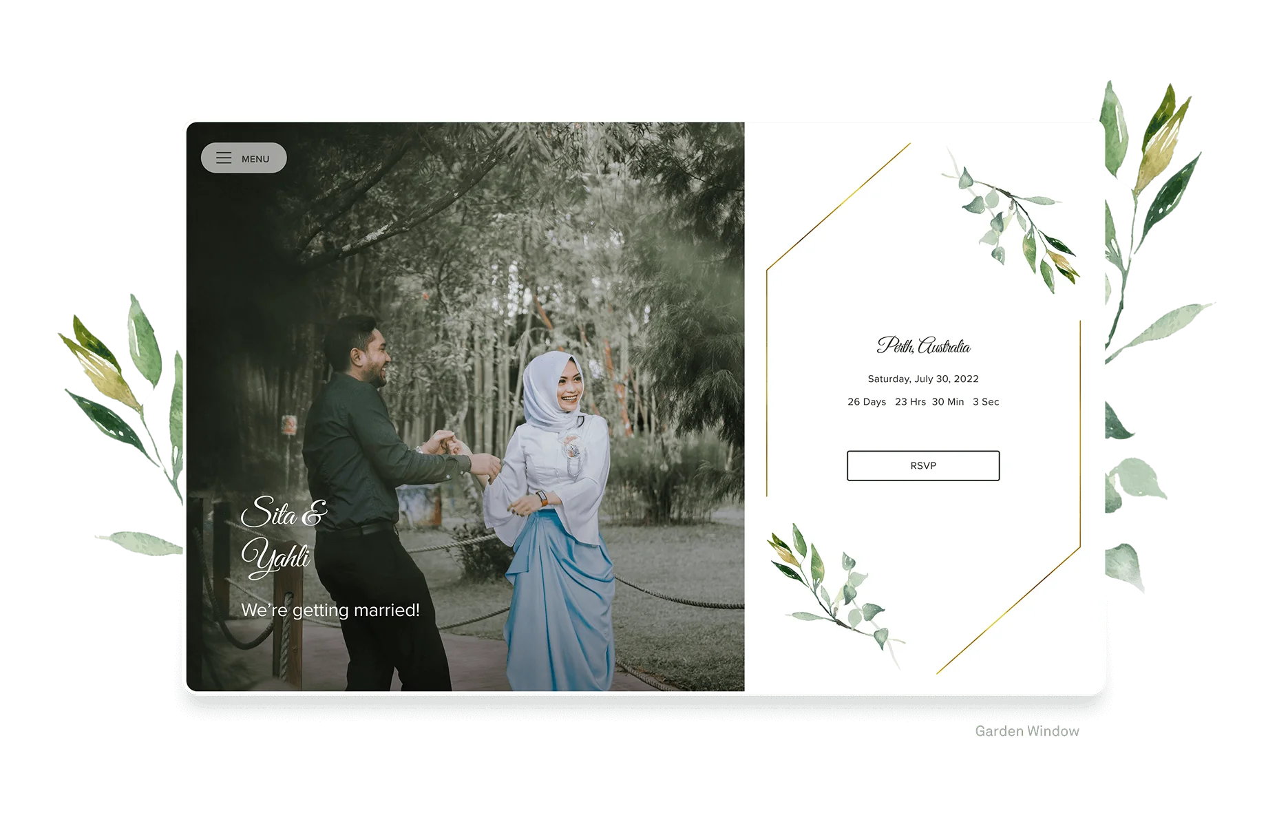 Wedding Website Templates and Designs - Joy
