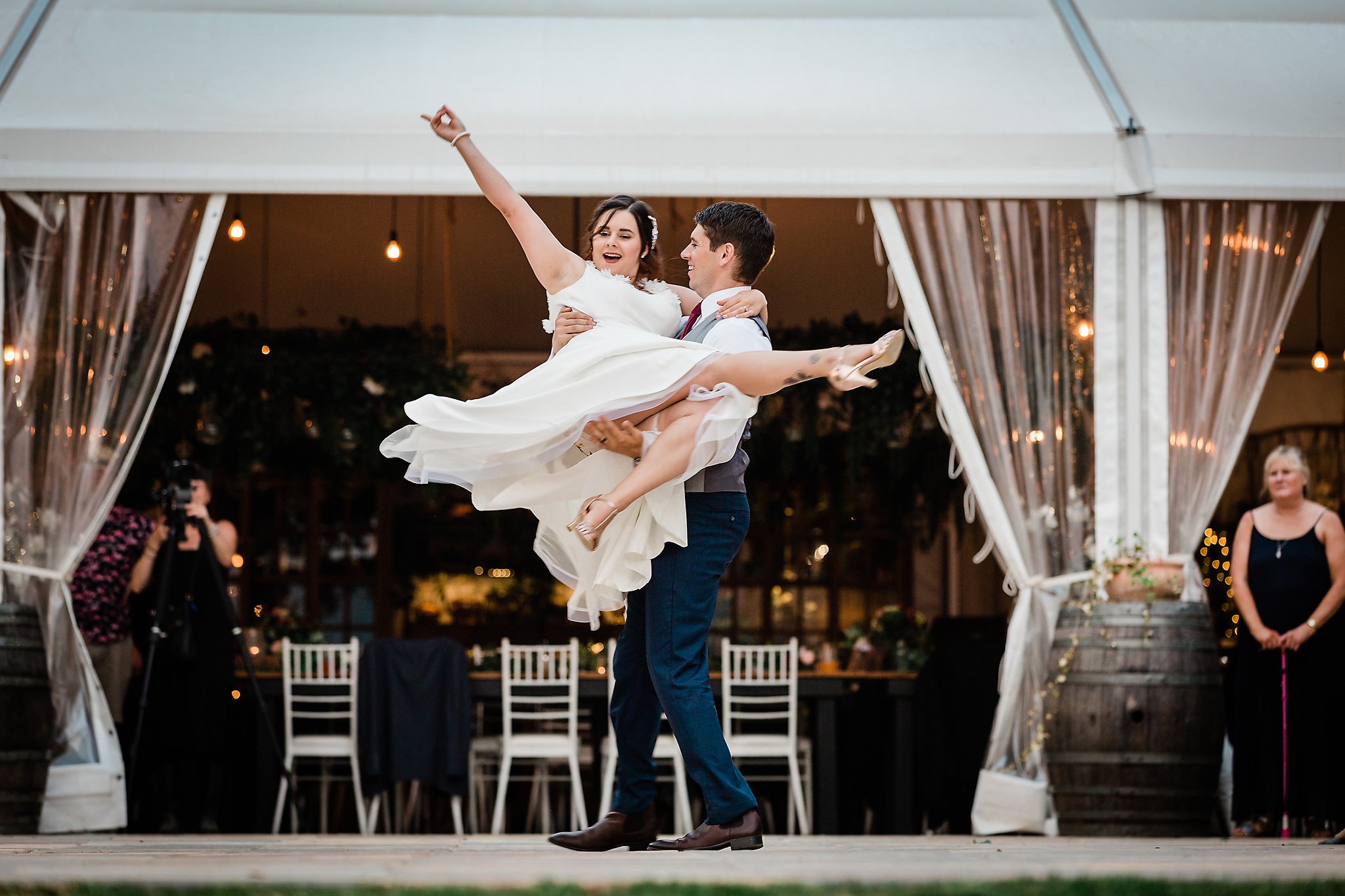 Real Wedding: Freya & Zac - Joy