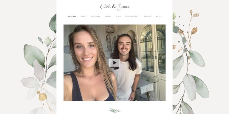 22 Creative Wedding Website Examples - Joy