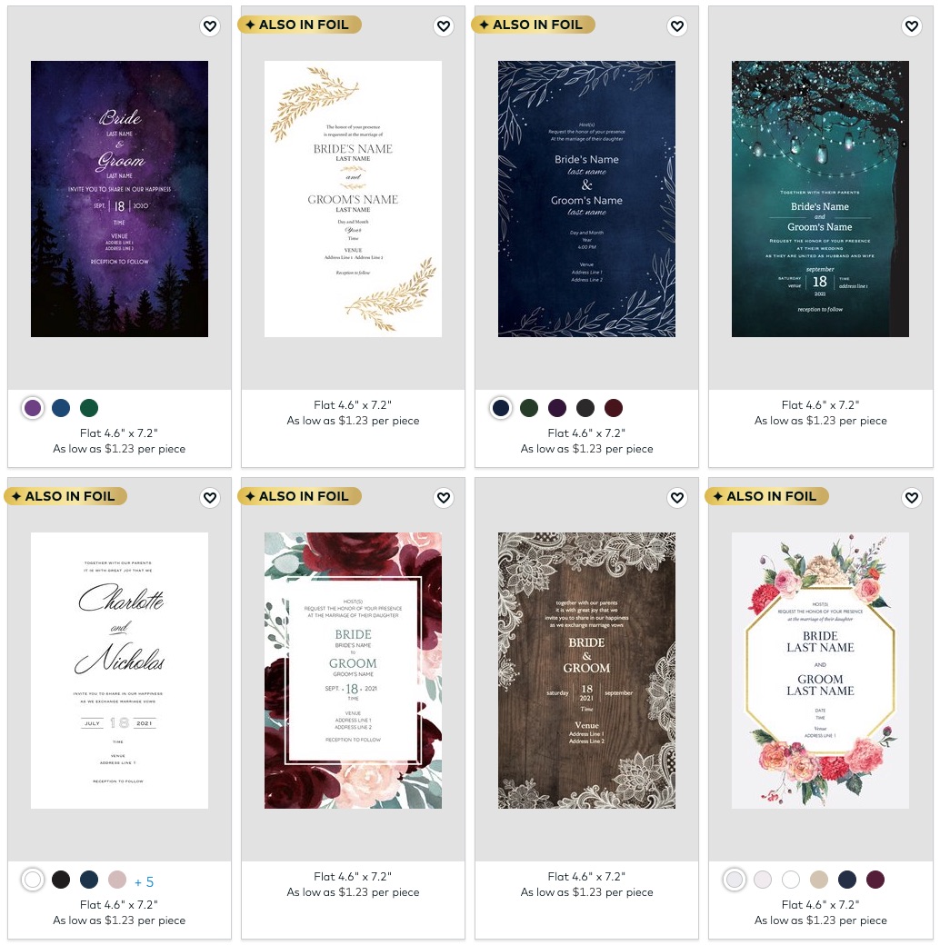 The Best Wedding Invitation Sites - Joy