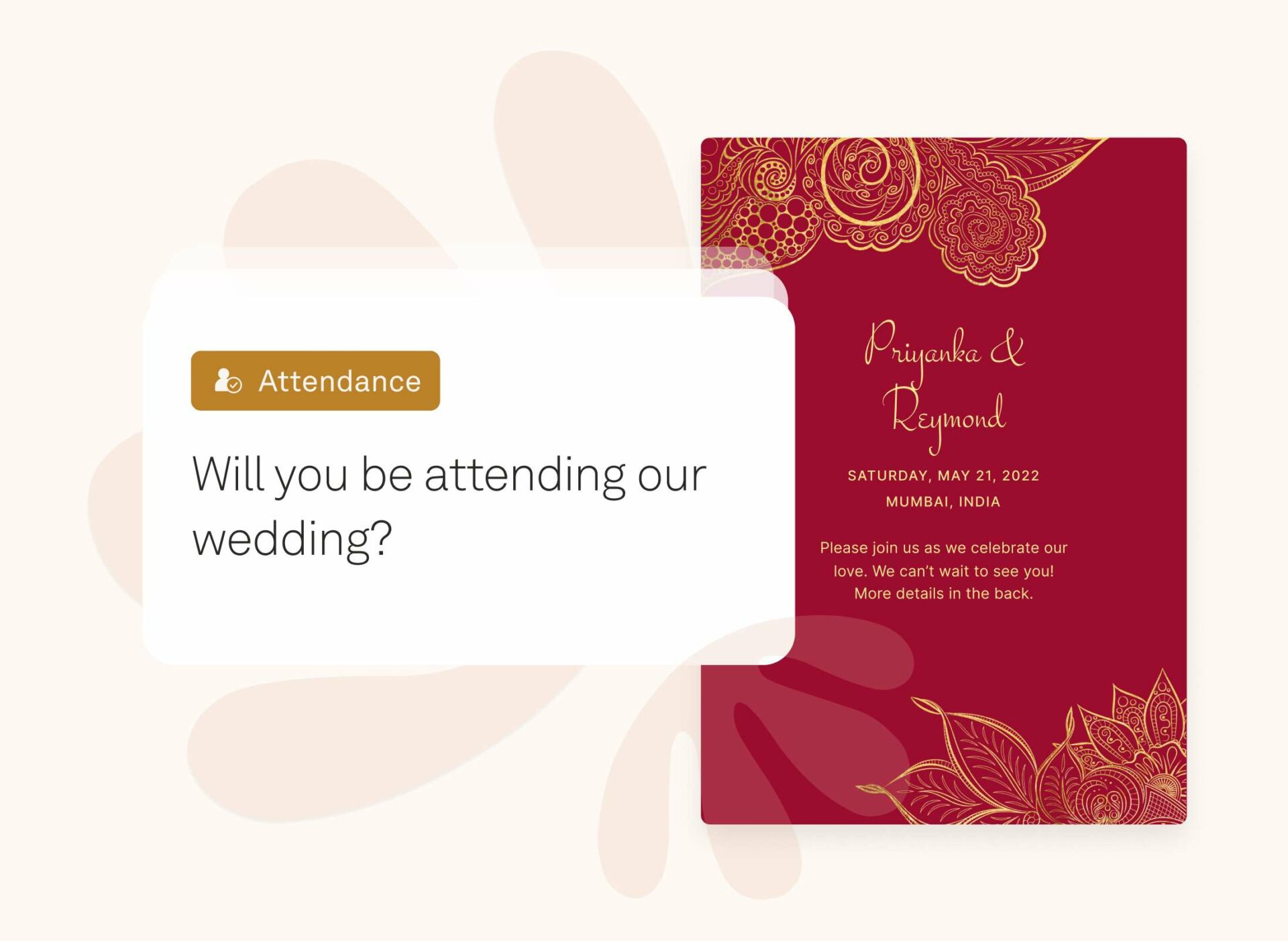 Modern Wedding Invitation Wording Examples - Joy