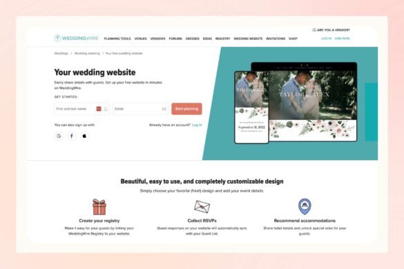 9 Best Wedding Websites to Plan Your Journey to "I Do!" - Joy