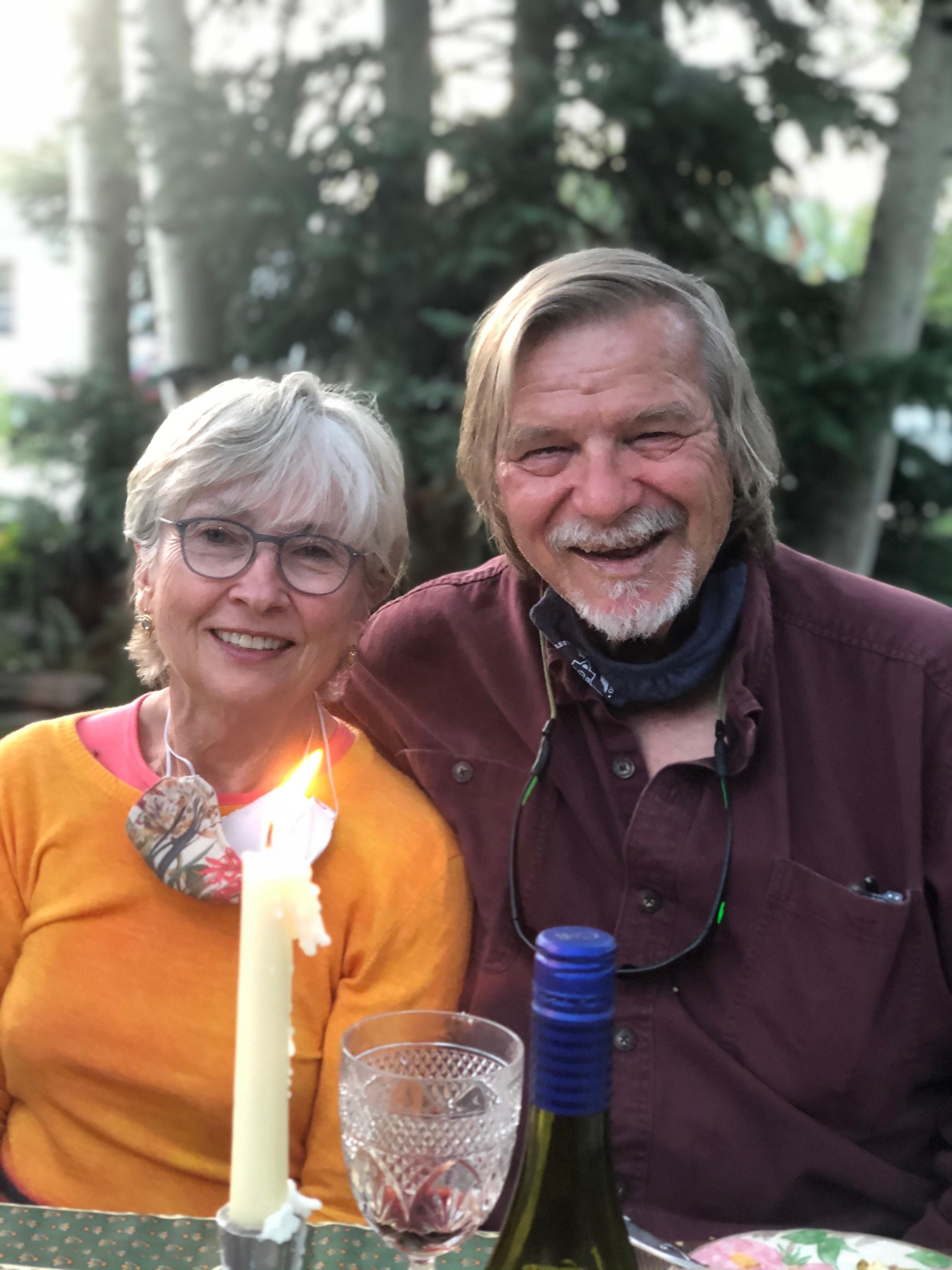 Ruth Turnquist Carver & Mayor Jim Schmidt