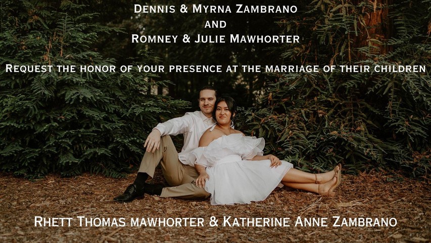 Rhett & Kathy Wedding Website | Joy
