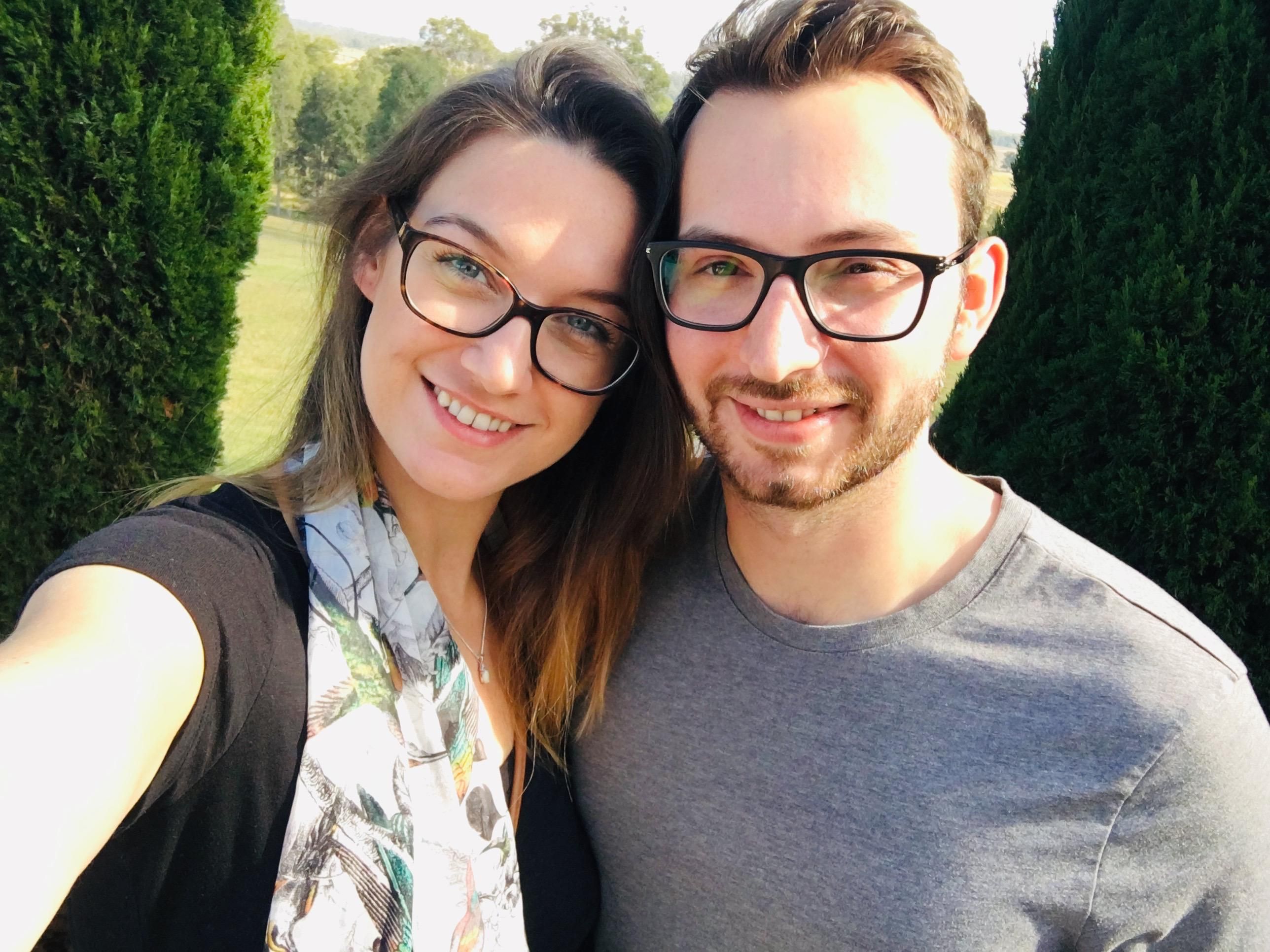 The future Mr & Mrs Walsh