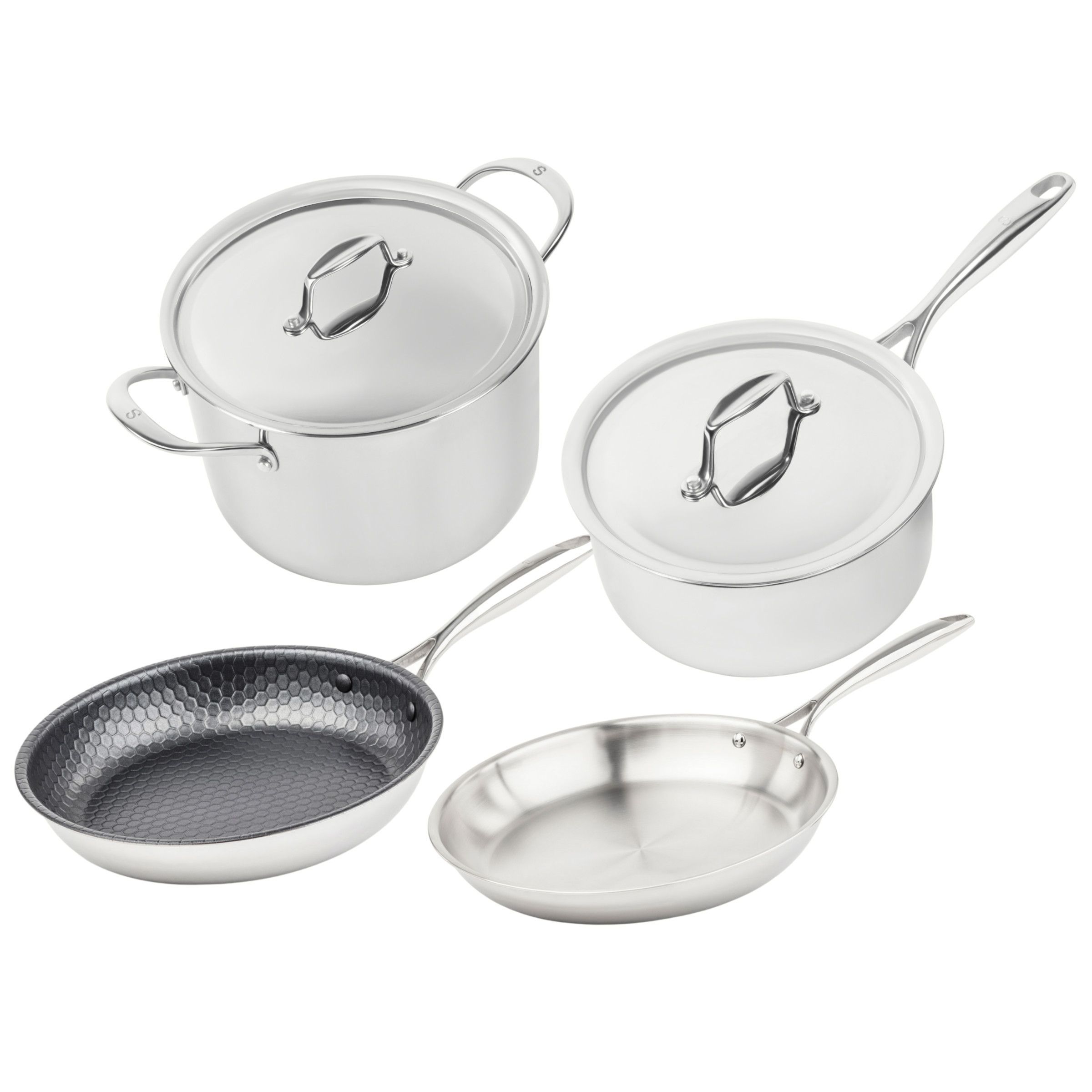 Sardel 5-Piece Stainless Steel Small Cookware Set | Joy