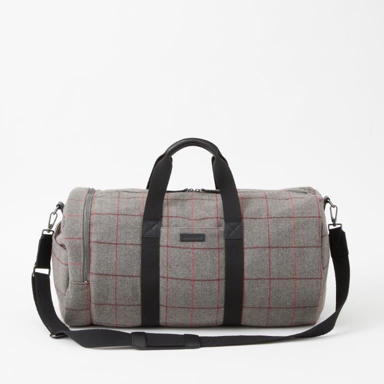 Baekgaard Clark Duffel in Tweed Grey | Joy