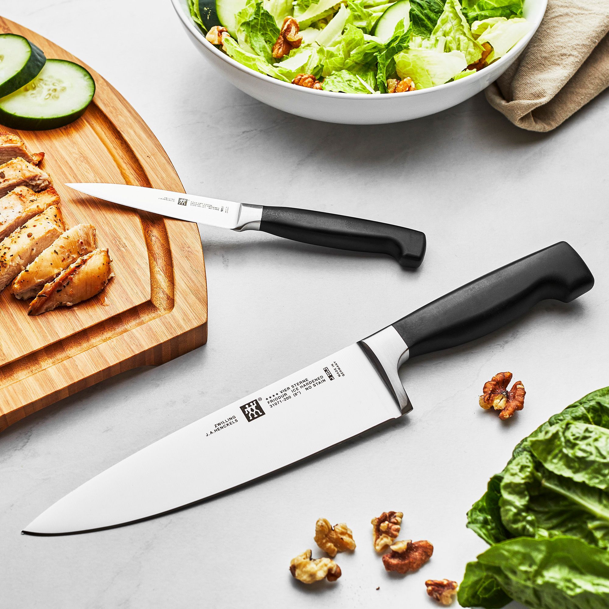Zwilling Four Star 2-Piece "The Must Haves" Knife Set | Joy