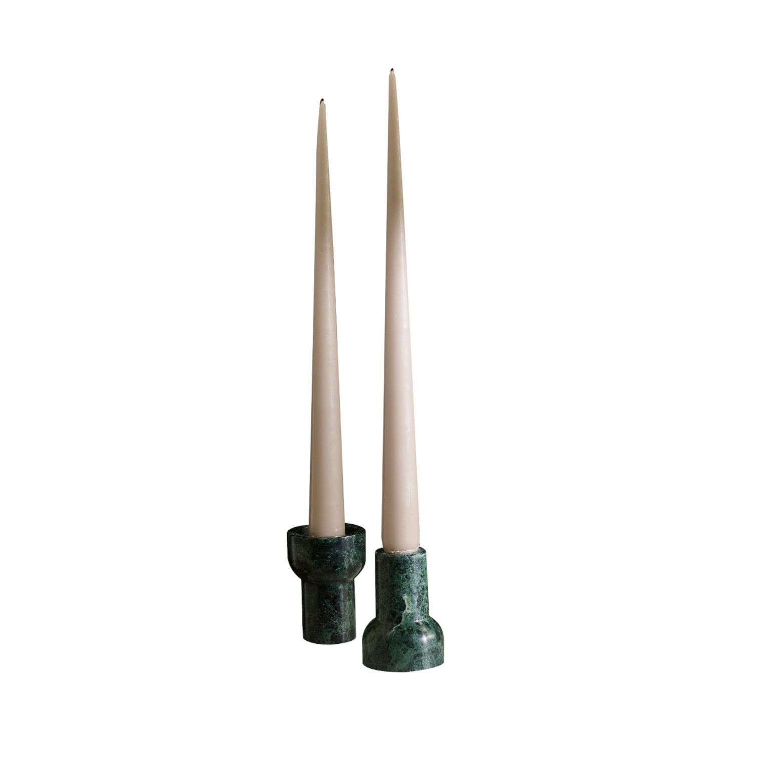 Aaron Probyn Como Candle Holder in Forest Green Marble | Joy