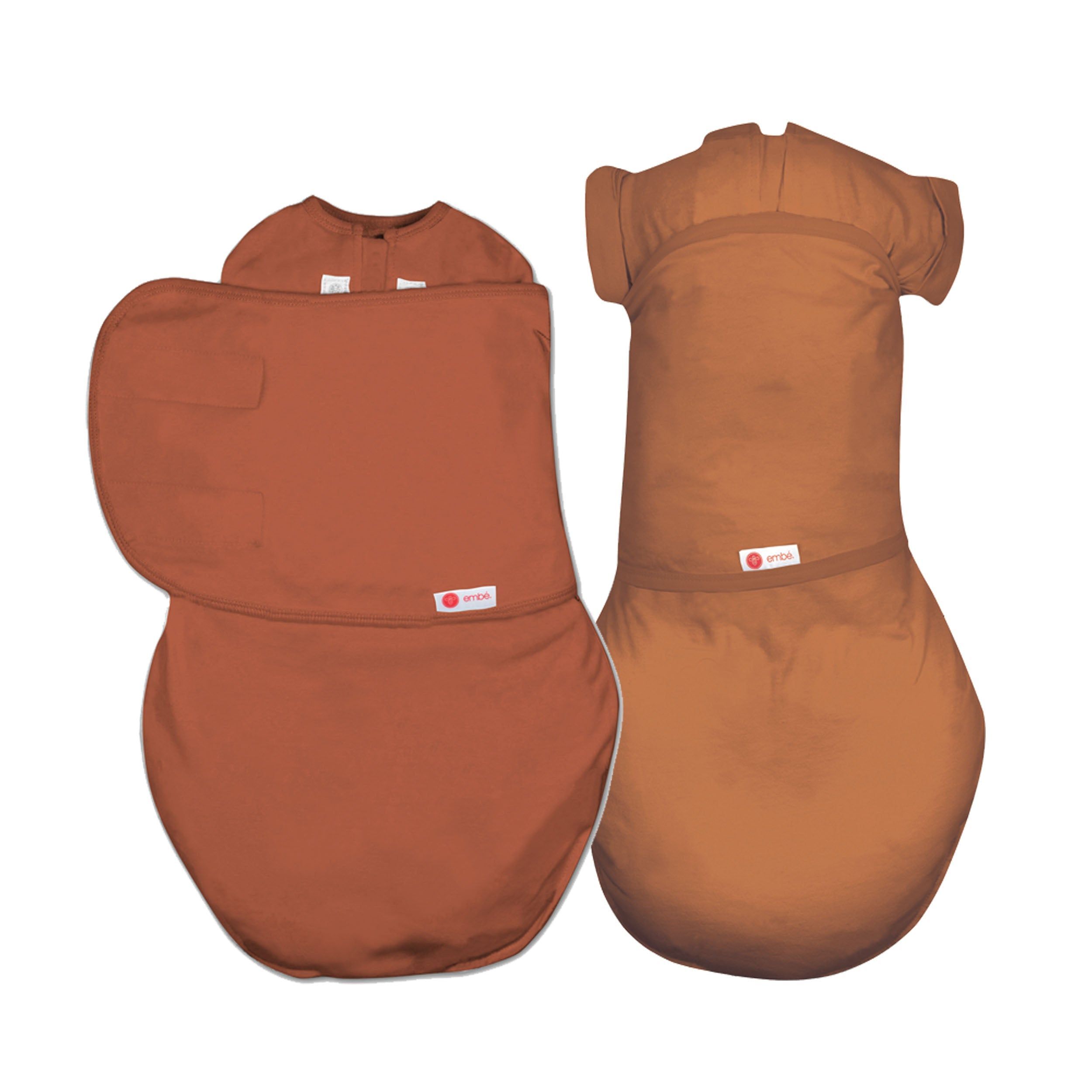 embé 2-Stage Swaddle Bundle in Rust | Joy
