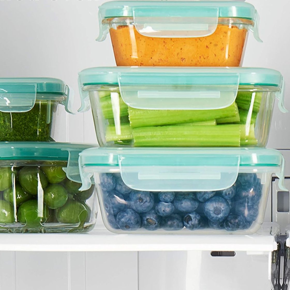 OXO Good Grips 16-Piece Smart Seal Glass Container Set | Joy