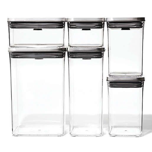 OXO Steel POP 6-Piece Container Set | Joy