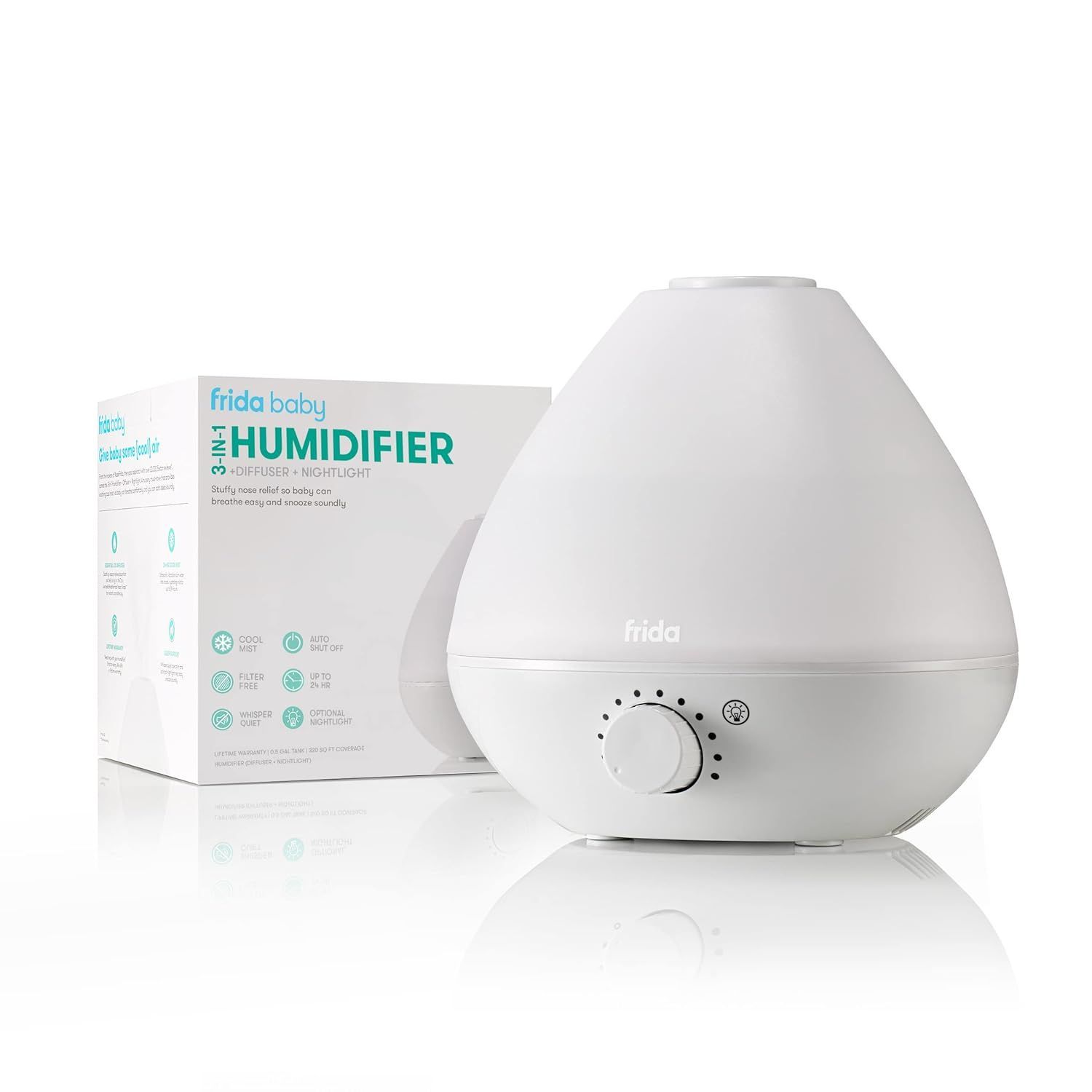 Fisher-Price 3-in-1 Humidifier with Diffuser and Nightlight | Joy