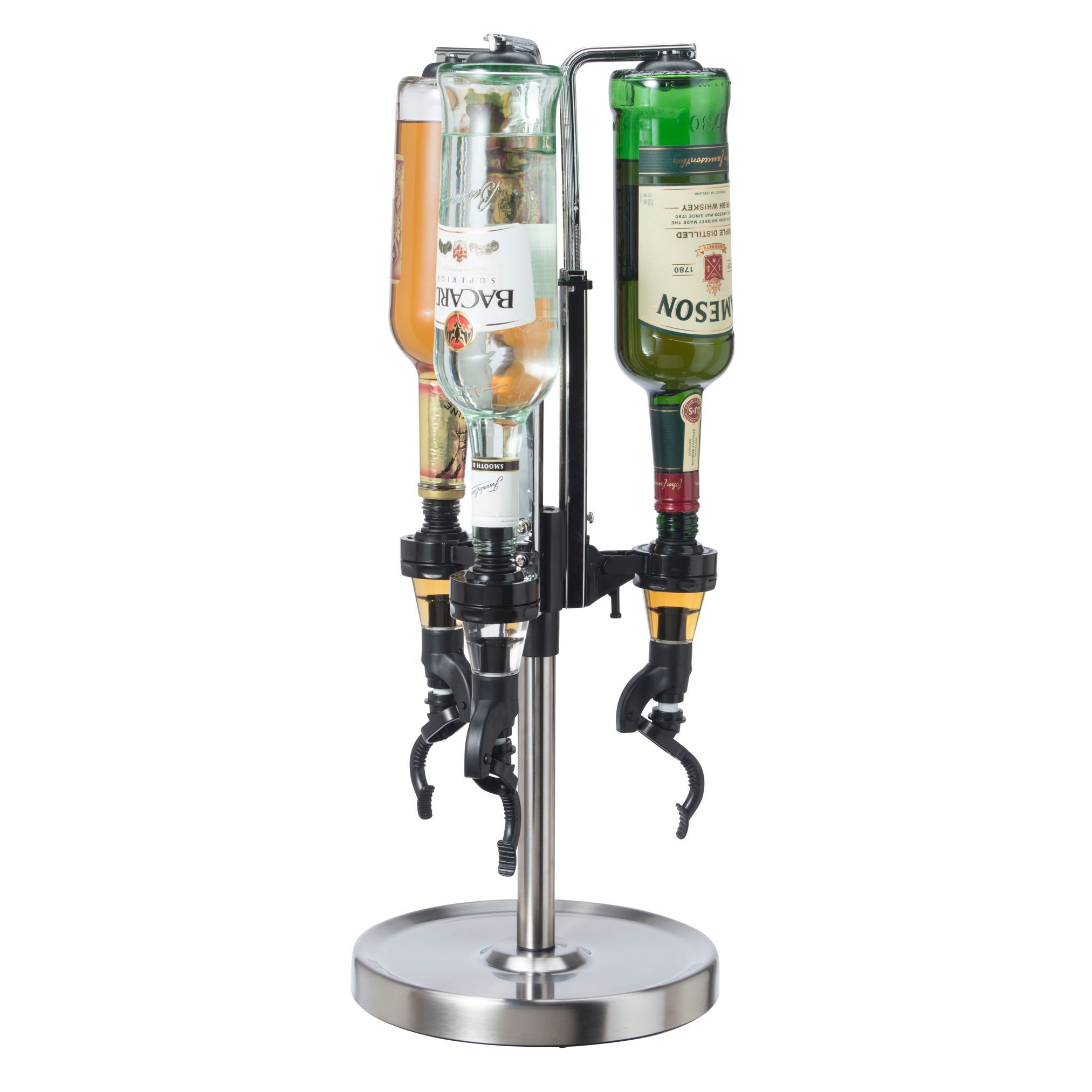 Oggi Professional 3-Bottle Liquor Dispenser | Joy