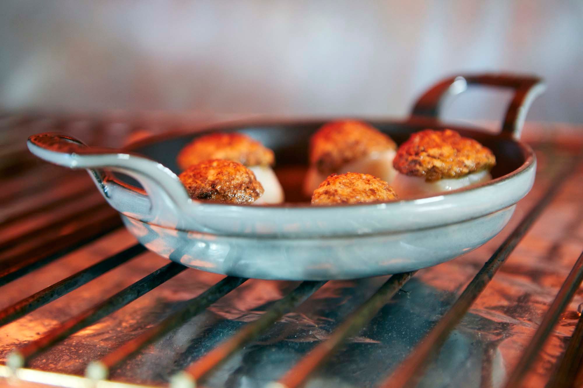 Staub Mini Oval Cast Iron Baking Dish in Graphite Grey | Joy