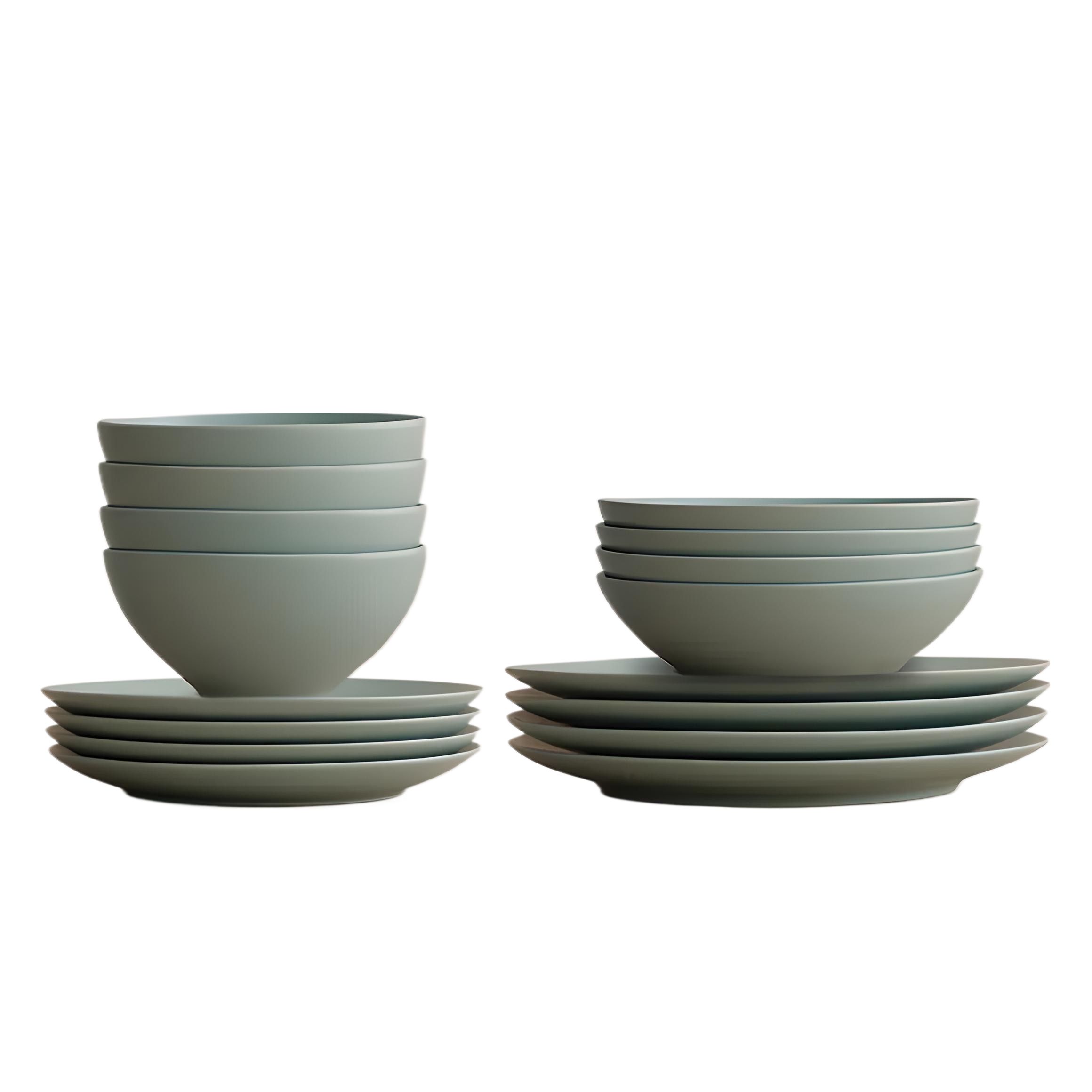 Year & Day Core 16-Piece Dinnerware Set in Palm, Service for 4 | Joy