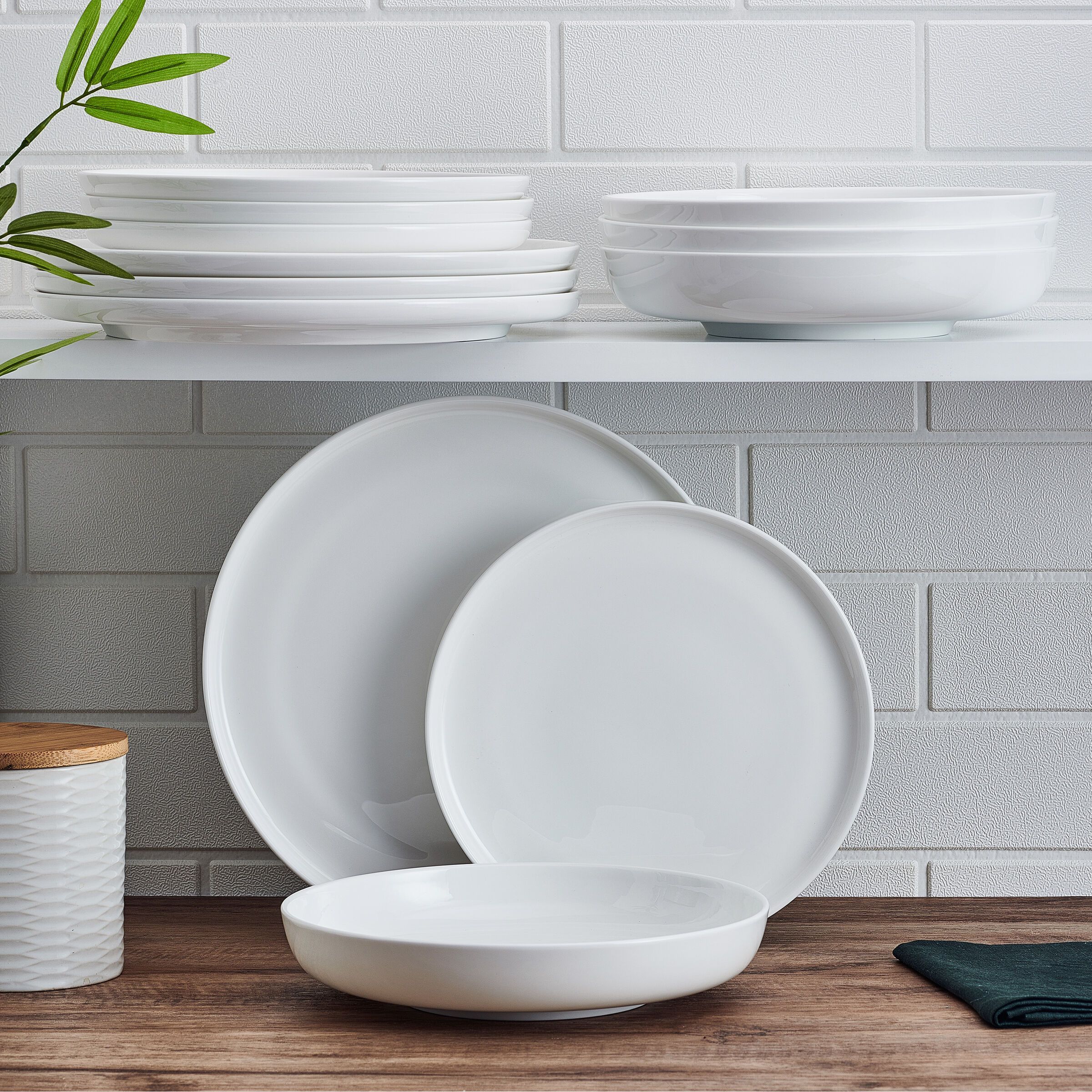 Mikasa Marion 12-Piece Dinnerware Set, Service for 4 | Joy