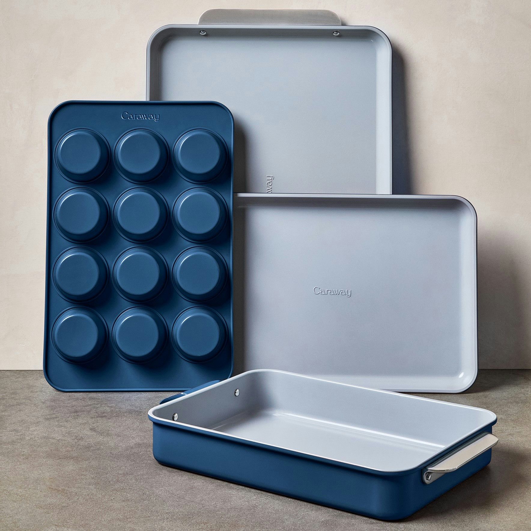 Caraway 5-Piece Bakeware Set in Navy | Joy