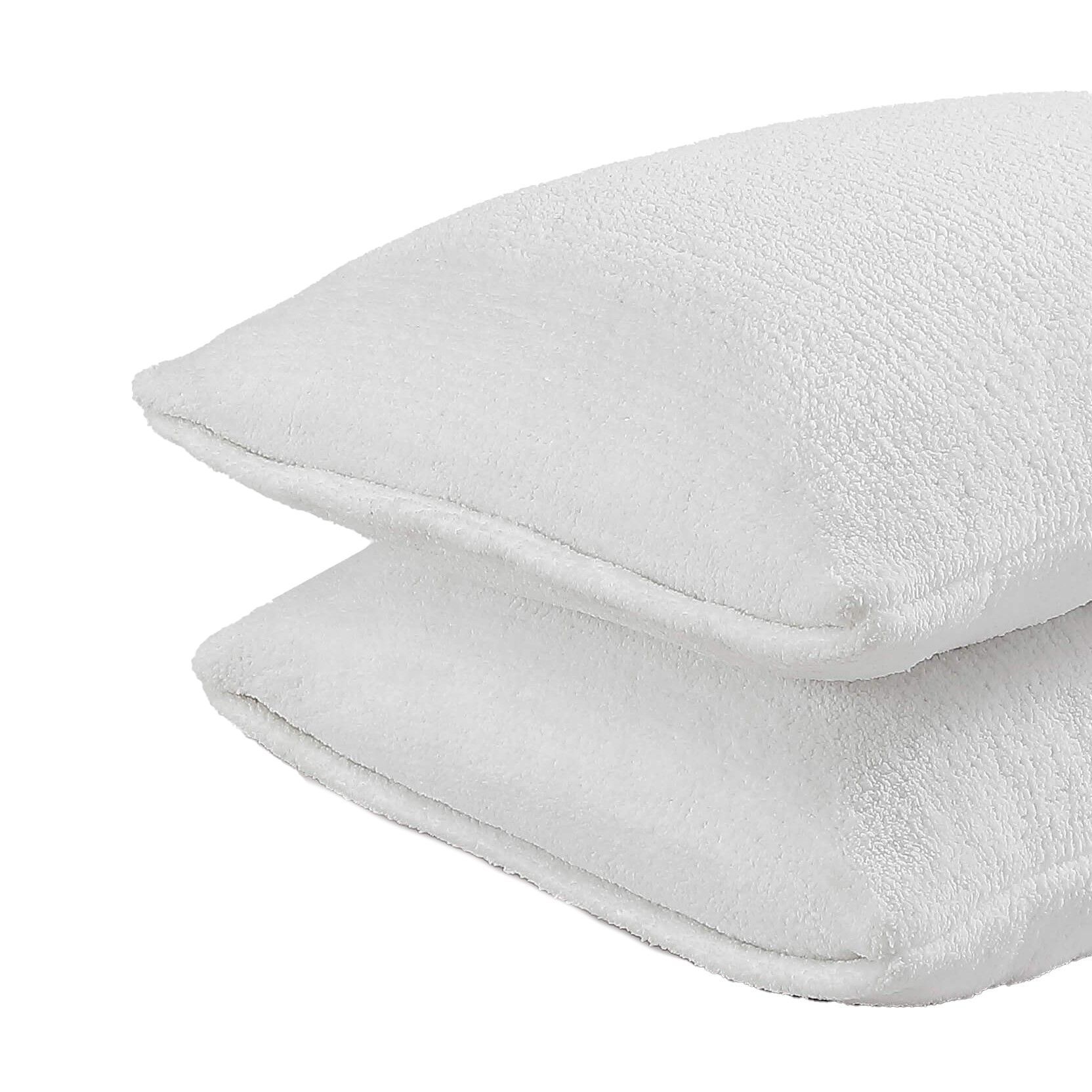 Sunday Citizen Snug Sham Set in Clear White, Standard | Joy