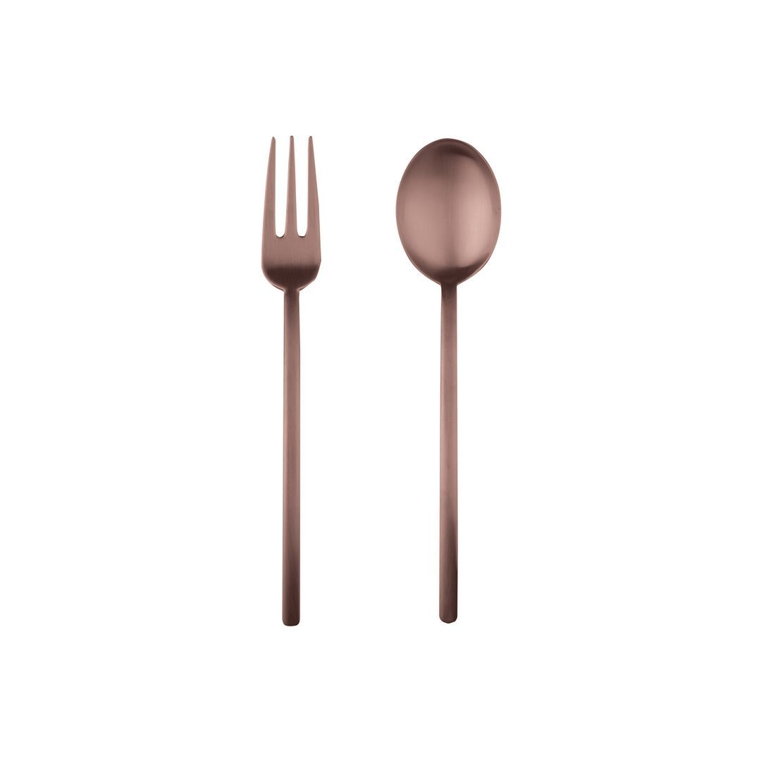 MEPRA Due 2-Piece Hostess Set in Ice Bronze | Joy