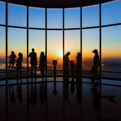 Spur Experiences At the Top plus Rooftop The Burj Club (Dubai) | Joy