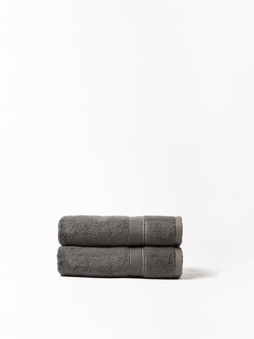 Cozy Earth Luxe Bath Towels In Charcoal | Joy