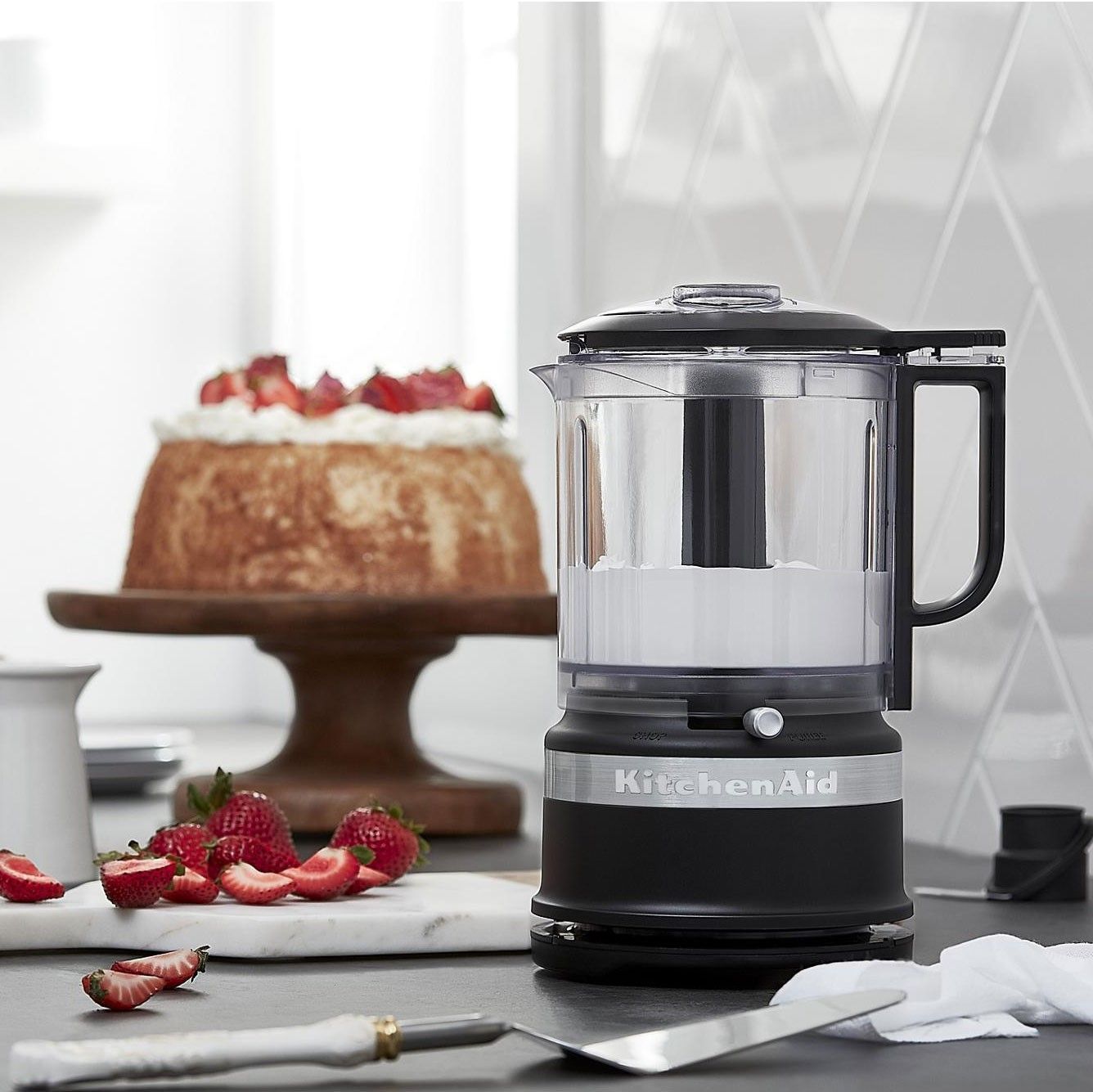 KitchenAid 5-Cup Food Chopper in Black Matte | Joy