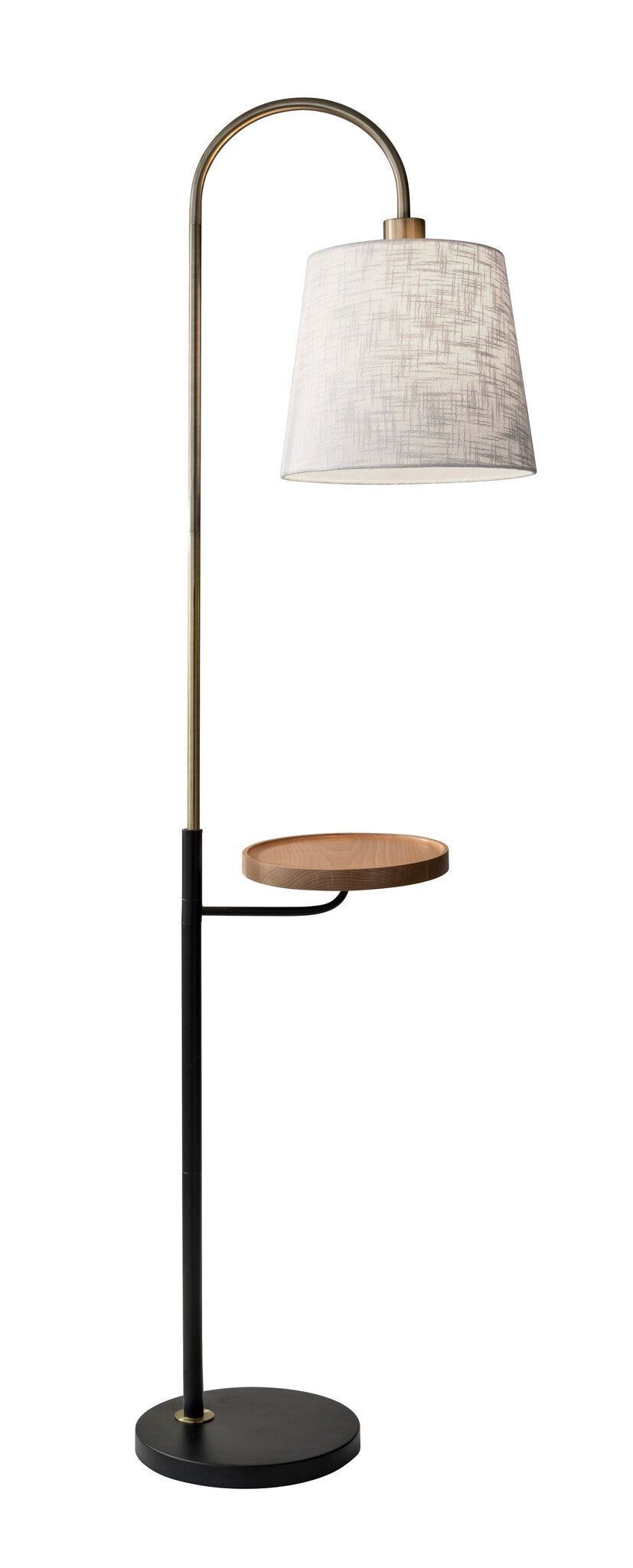 Adesso Jeffrey Shelf Floor Lamp | Joy