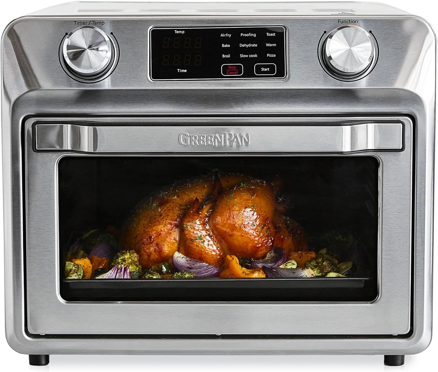 GreenPan Bistro Stainless Steel 9-in-1 Air Fry Oven | Joy