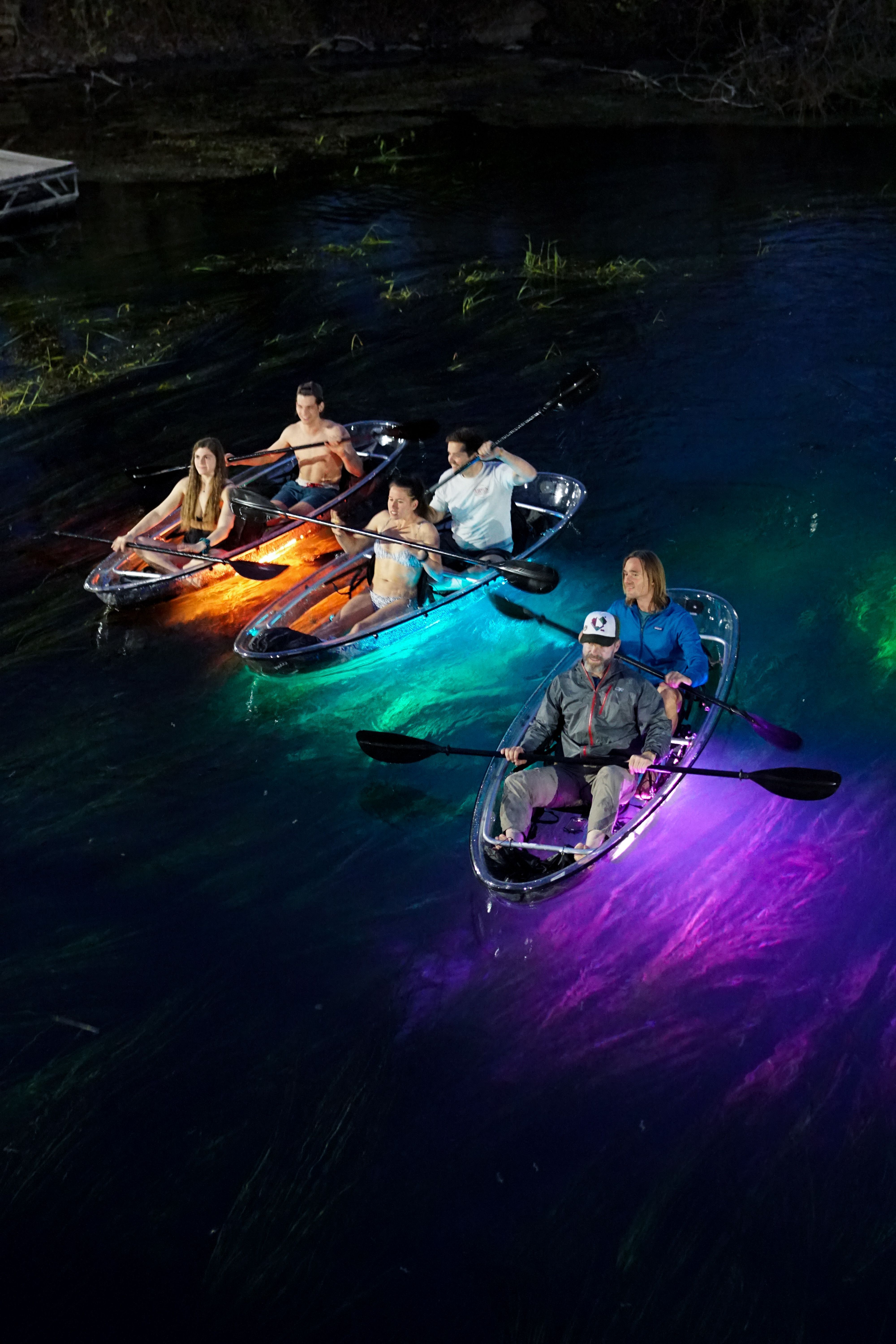 Spur Experiences Crystal Kayaking Glow Tour for 2 (San Marcos, TX) | Joy
