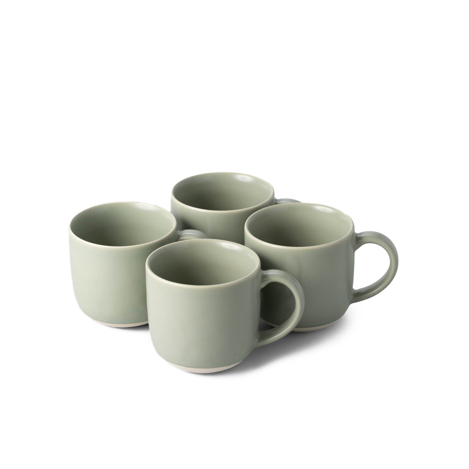 Fable The Mugs, Set of 4 in Beachgrass Green | Joy